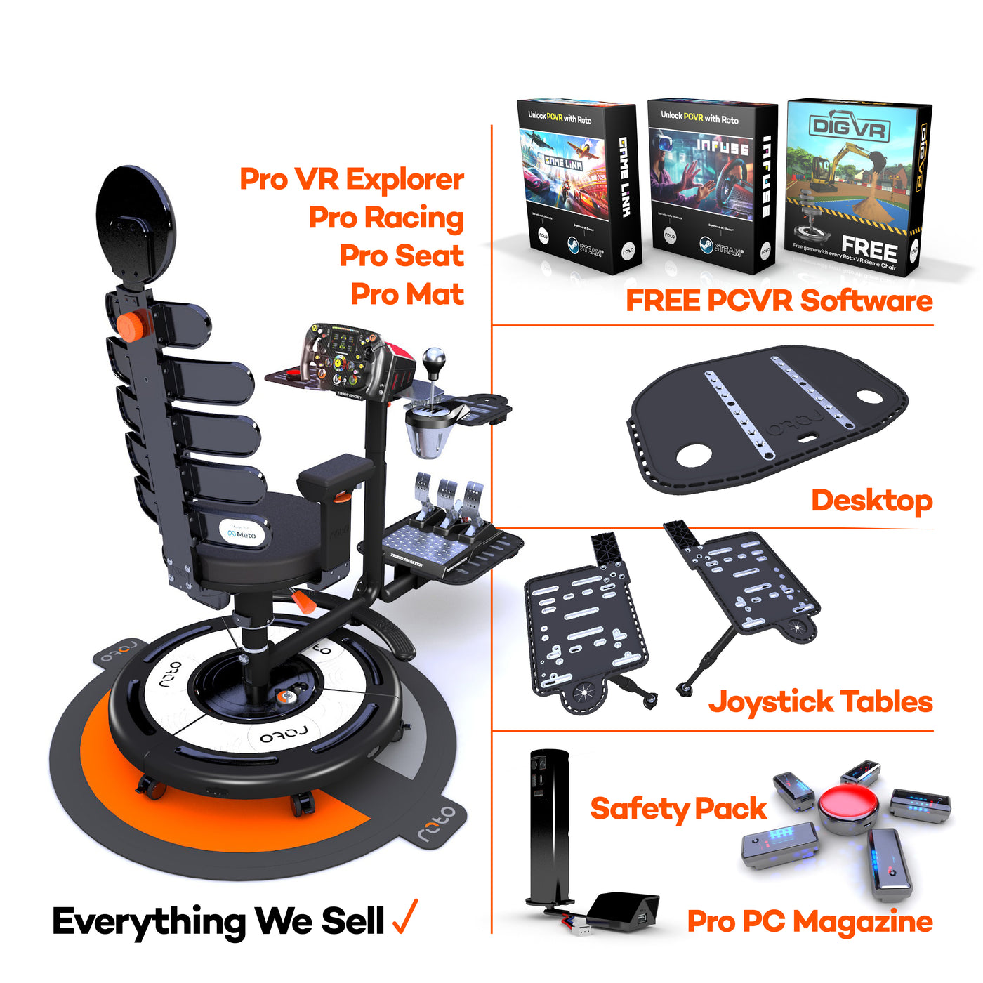 Hero Bundle - Ultimate VR Setup from Roto VR Ltd | Rotovrltd