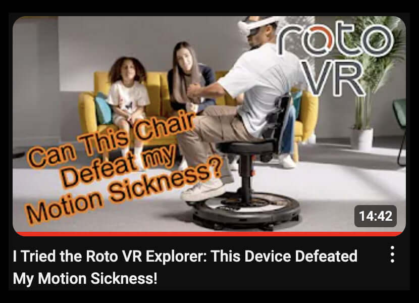 Roto Virtual Reality Chair | VR Chair Made For Meta – Rotovrltd