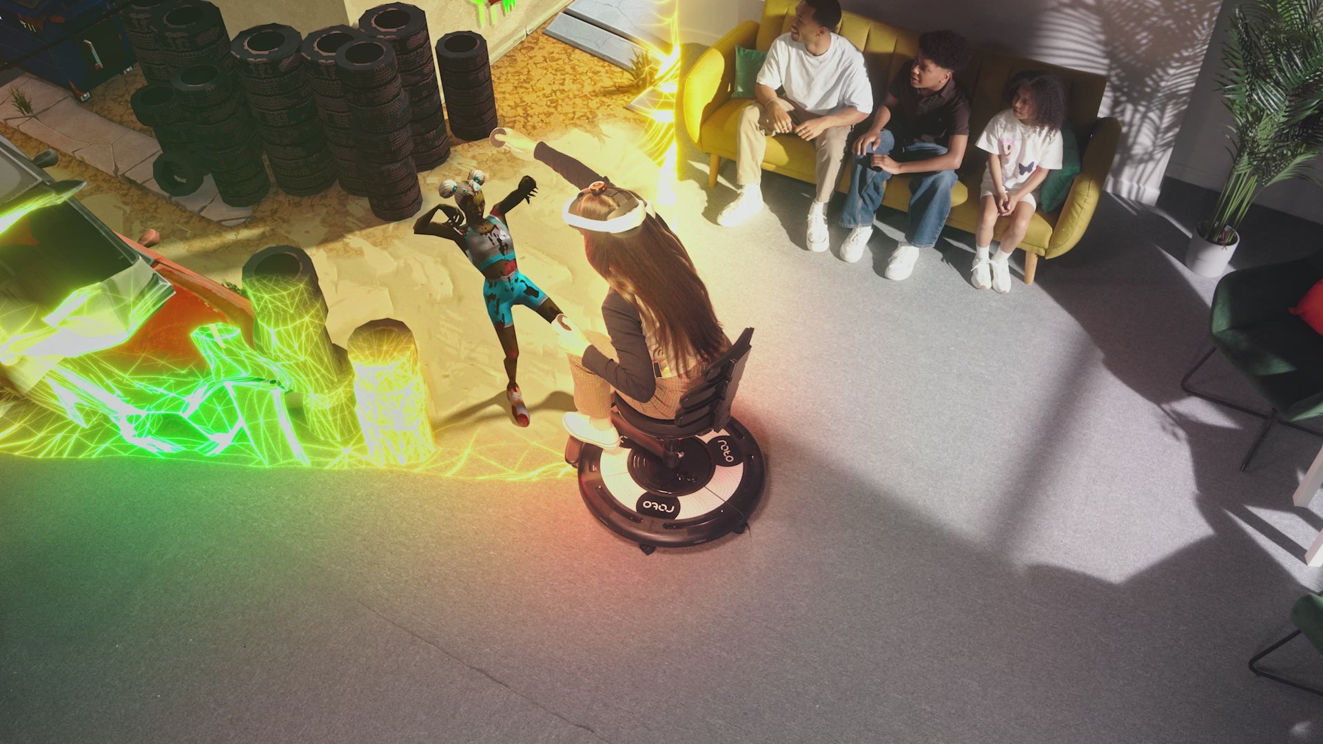 Roto Virtual Reality Chair | VR Chair Made For Meta – Rotovrltd